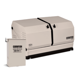 11,000W Electric Start Dual Fuel Inverter Generator with CO Shield ...