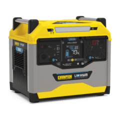 11,000W Electric Start Dual Fuel Inverter Generator with CO Shield ...