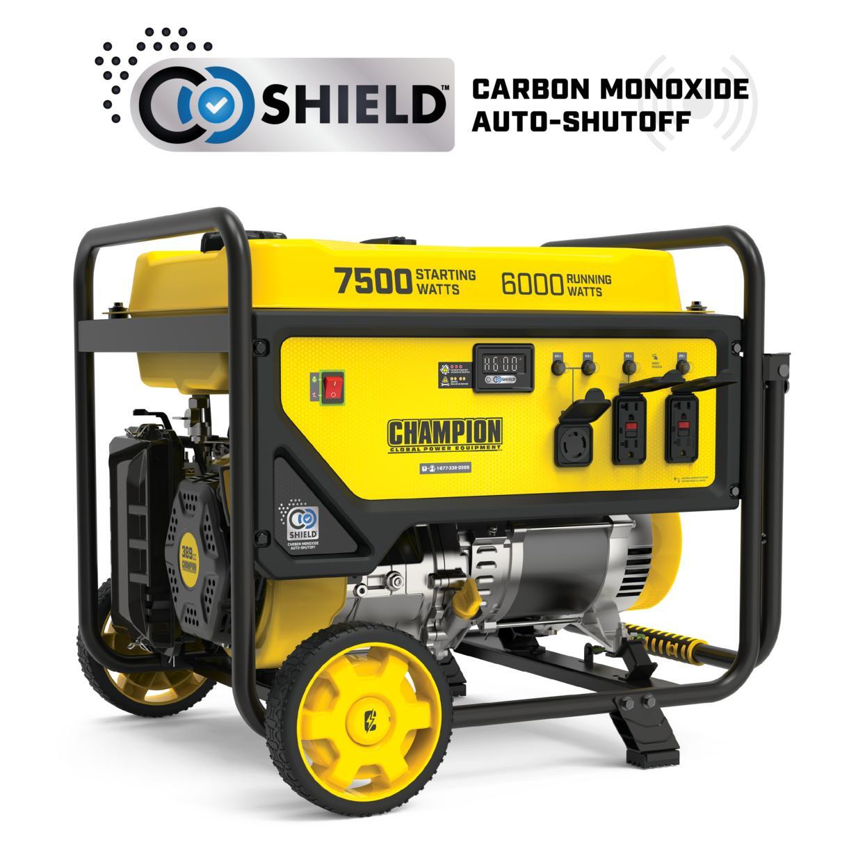 6000W Generator (CARB) - 201033 - Champion Power Equipment